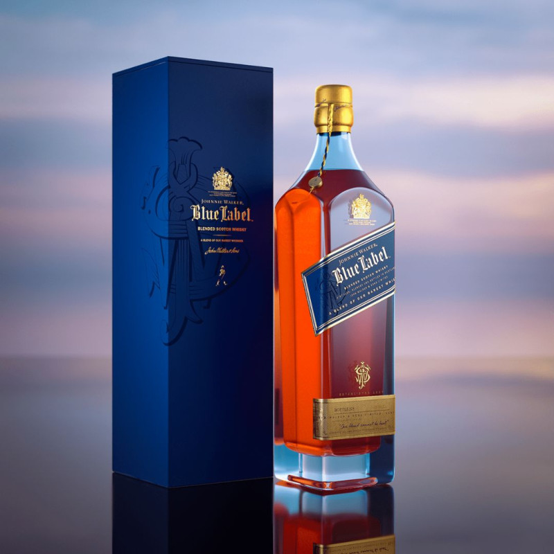JOHNNIE WALKER BLUE LABEL 750ML